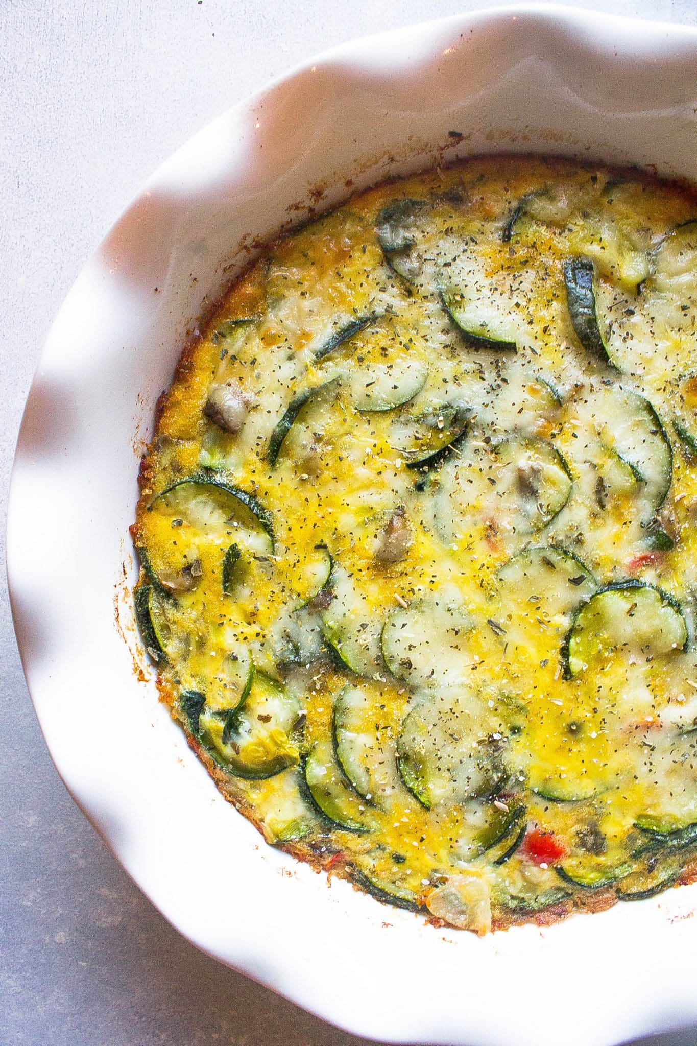 Crustless Vegetable Quiche - Kathryn's Kitchen