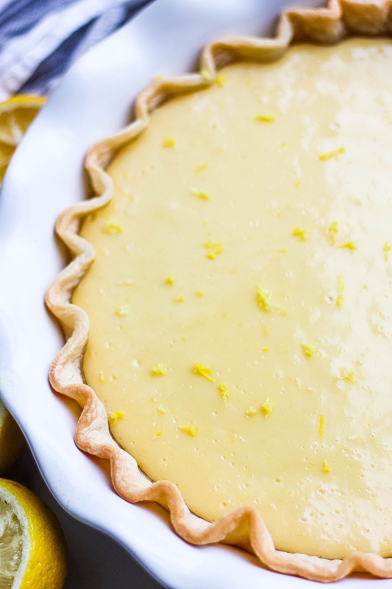 Lemon Pie (Made With Only 7 Ingredients)