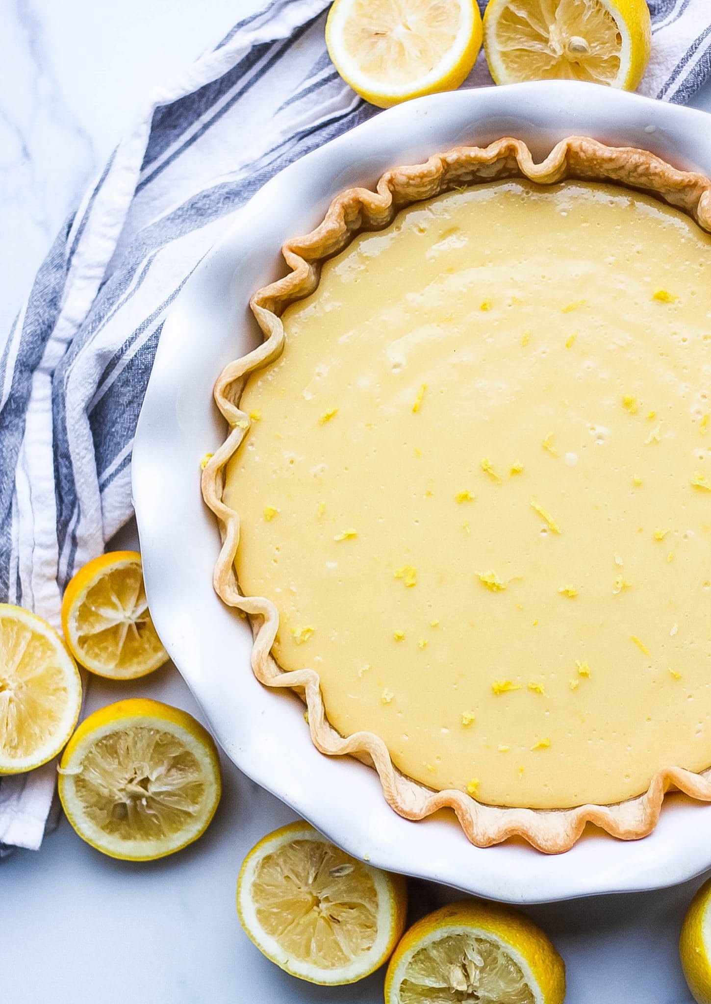 Lemon Pie (Made With Only 7 Ingredients)