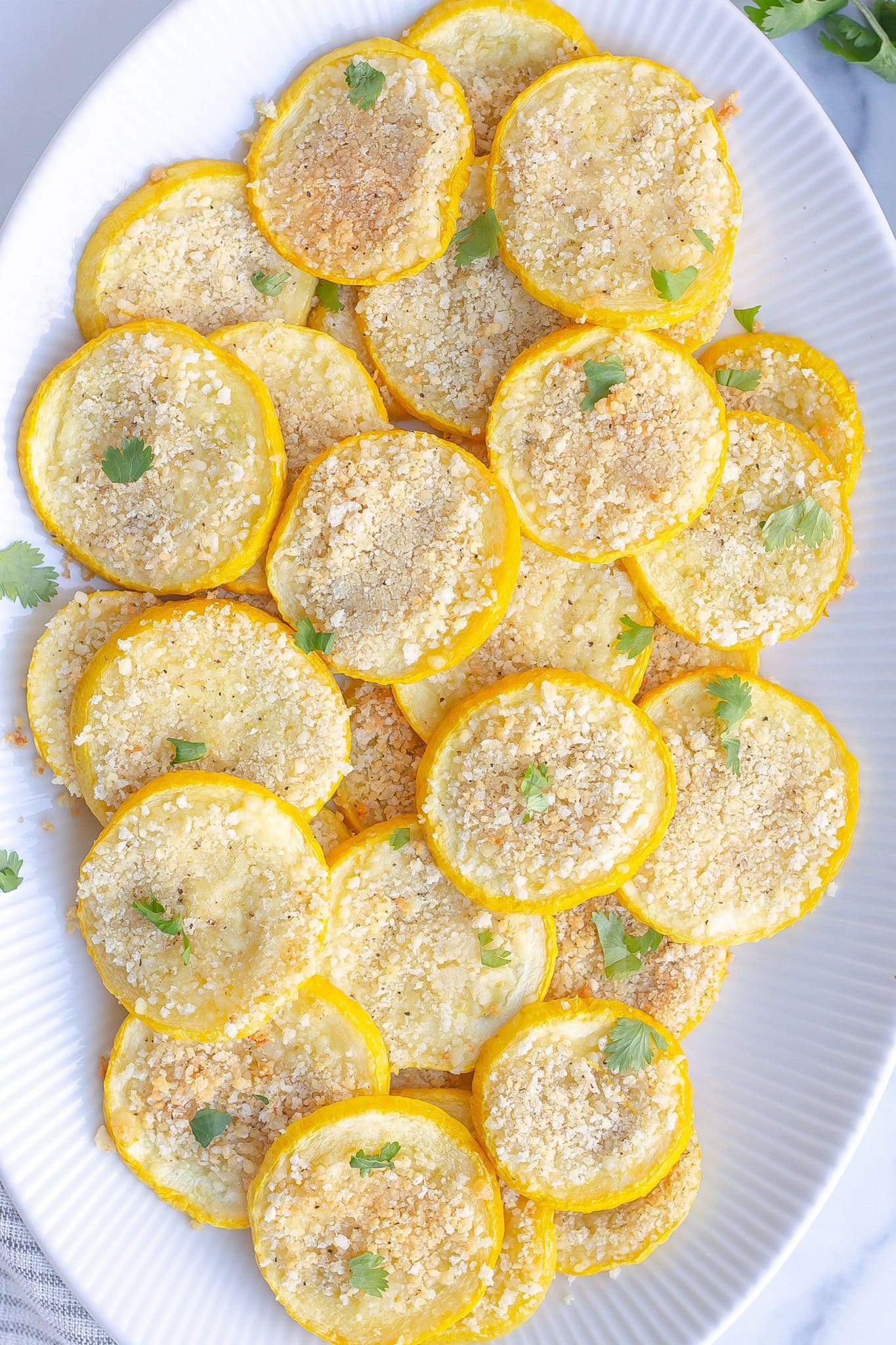 Parmesan Baked Squash - Kathryn's Kitchen
