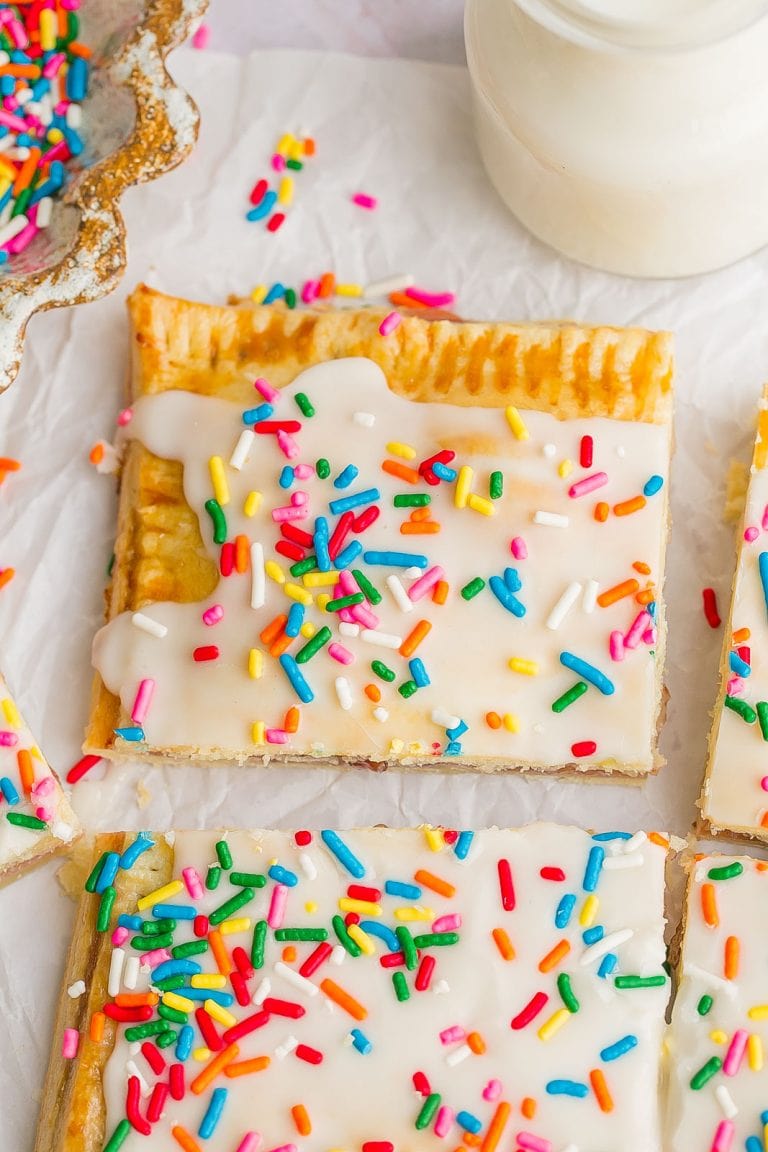 Giant Frosted Strawberry Pop Tart