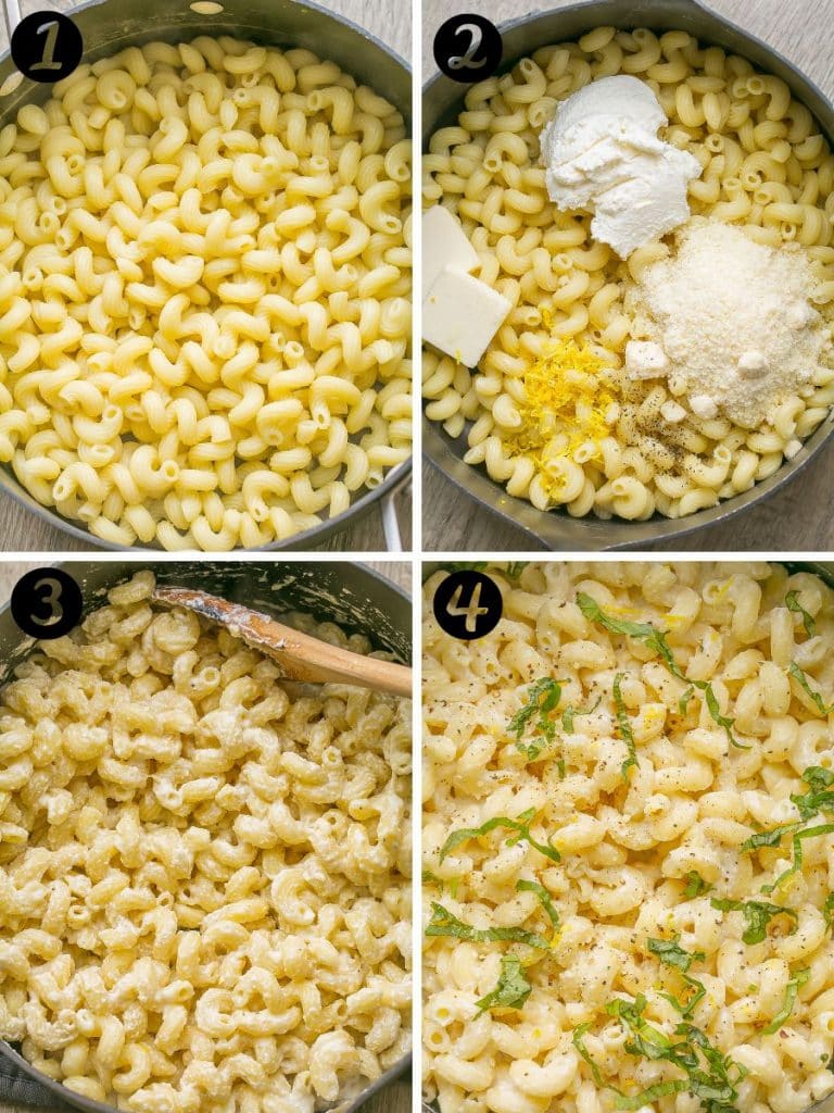 One Pot Pasta with Ricotta and Lemon (15 Minute Recipe)