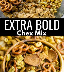 Homemade Bold Chex Mix Recipe (Baked & Extra-Bold Flavor)