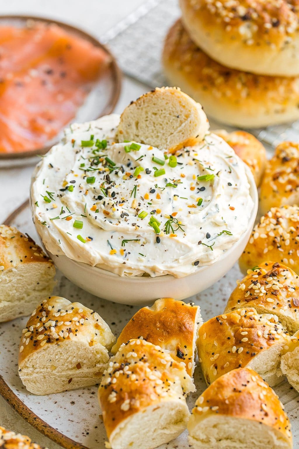Easy Everything Bagel Dip Recipe