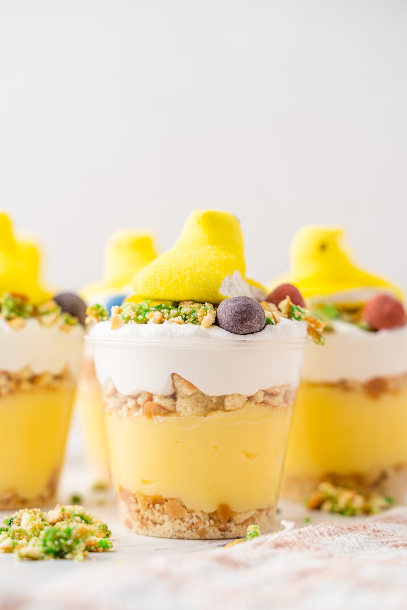 Adorable Peeps Easter Pudding Cups- Kathryn's Kitchen Blog