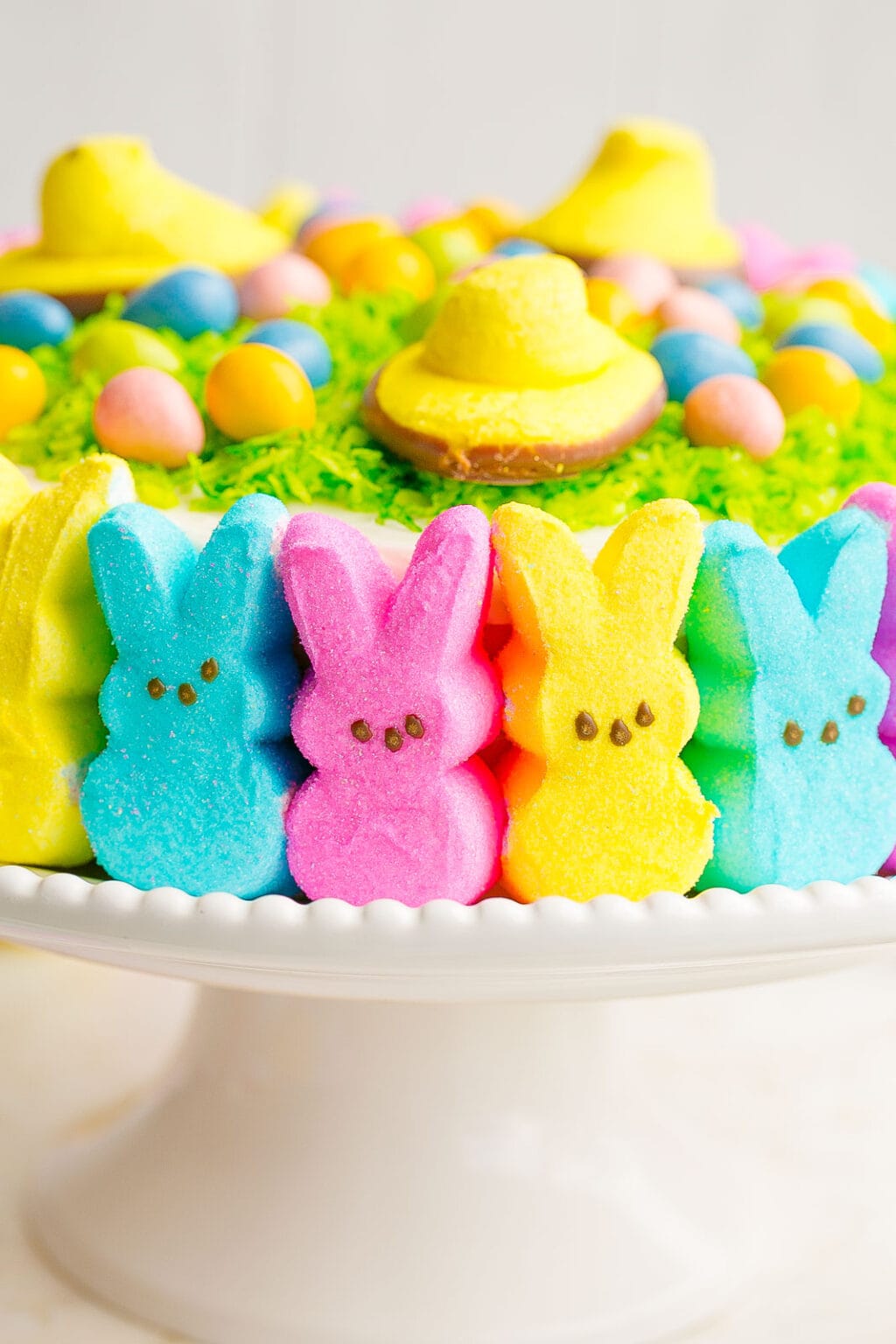 Easter Peeps Cake (Quick & Easy Recipe)- Kathryn's Kitchen