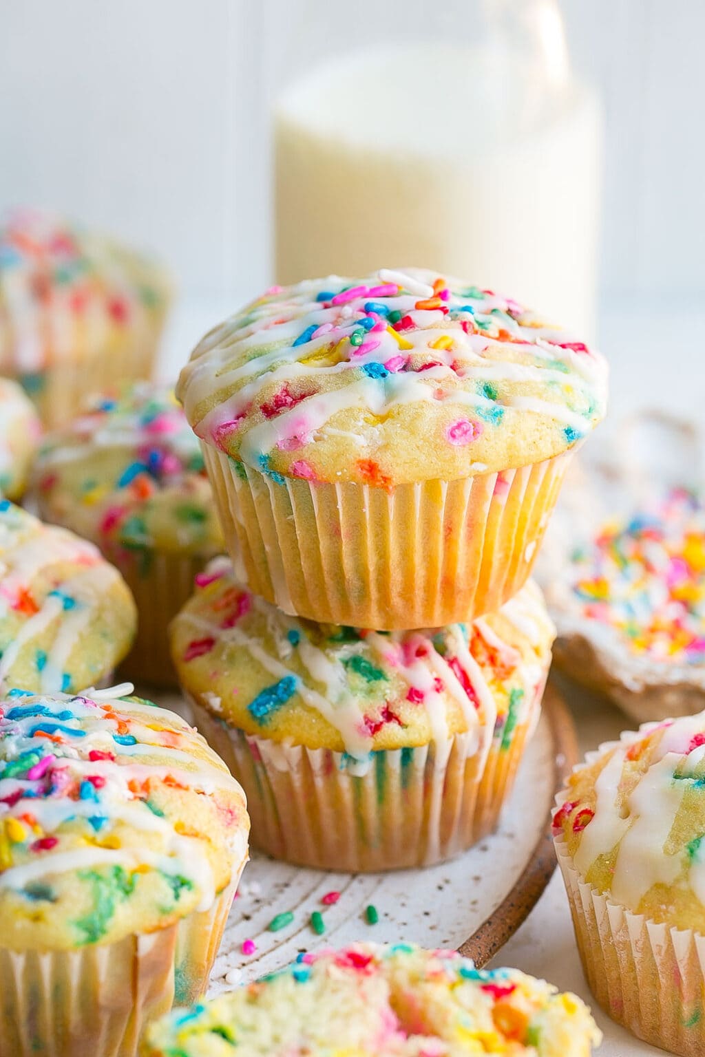 Best Vanilla Funfetti Muffins- Kathryn's Kitchen