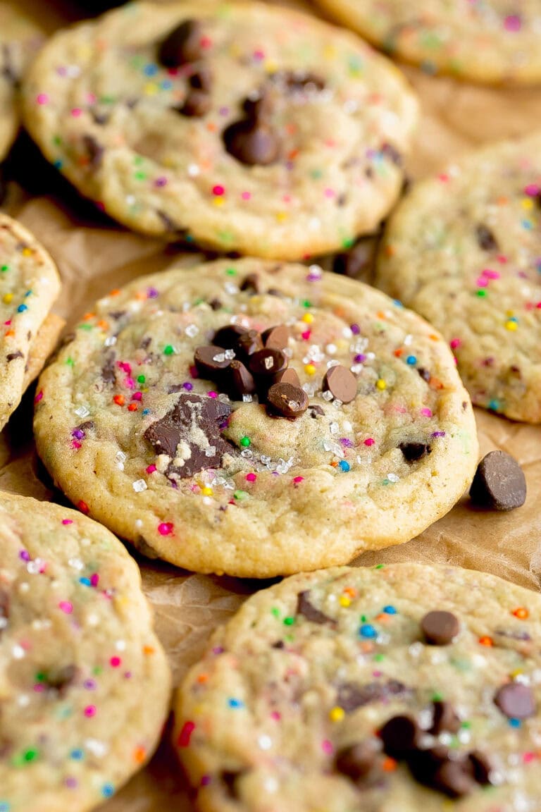 Chocolate Chip Sugar Cookies (Made in One Bowl)