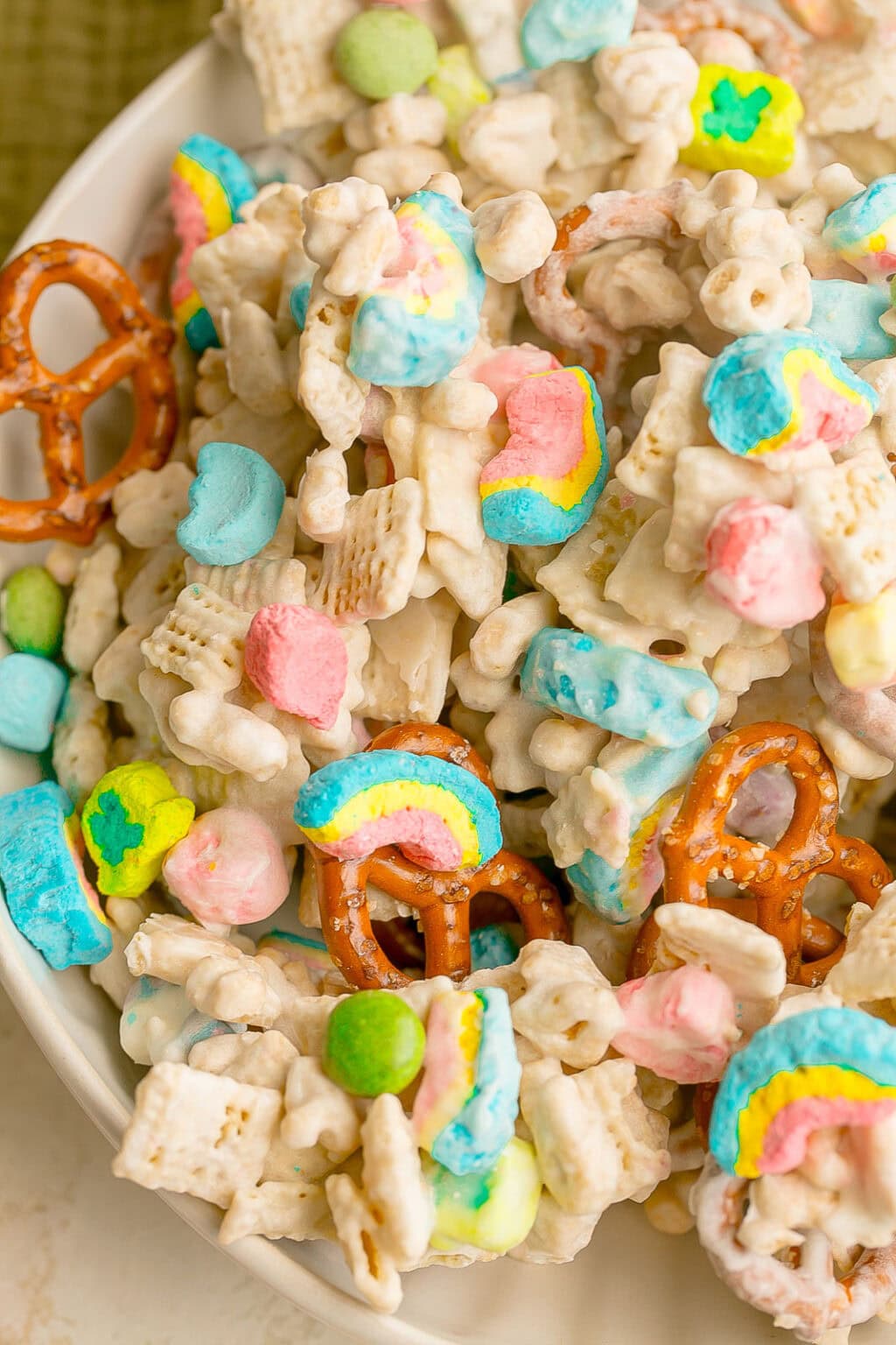 Lucky Charms Snack Mix (Sweet & Salty, No-Bake!)