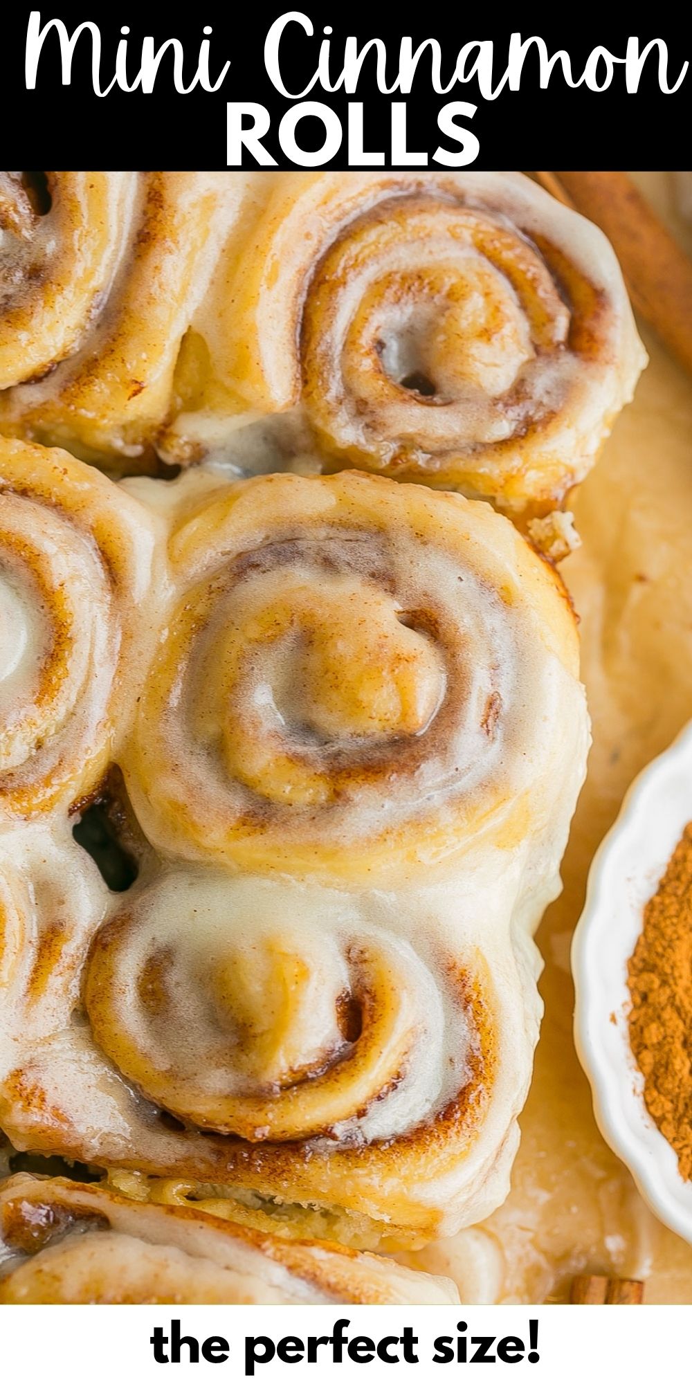 The Cutest Mini Cinnamon Rolls (Will Melt in Your Mouth)